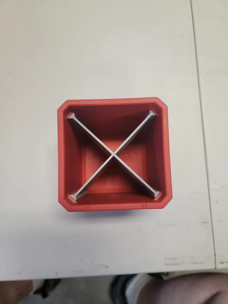 Packout X-Divider for Regular Deep Square Bins by CecDus - MakerWorld