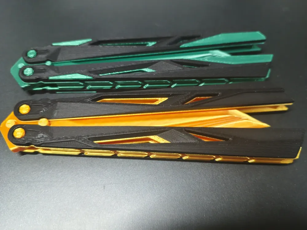 Delta Force Butterfly Knife Shadow Blade - Free 3D Print Model - MakerWorld