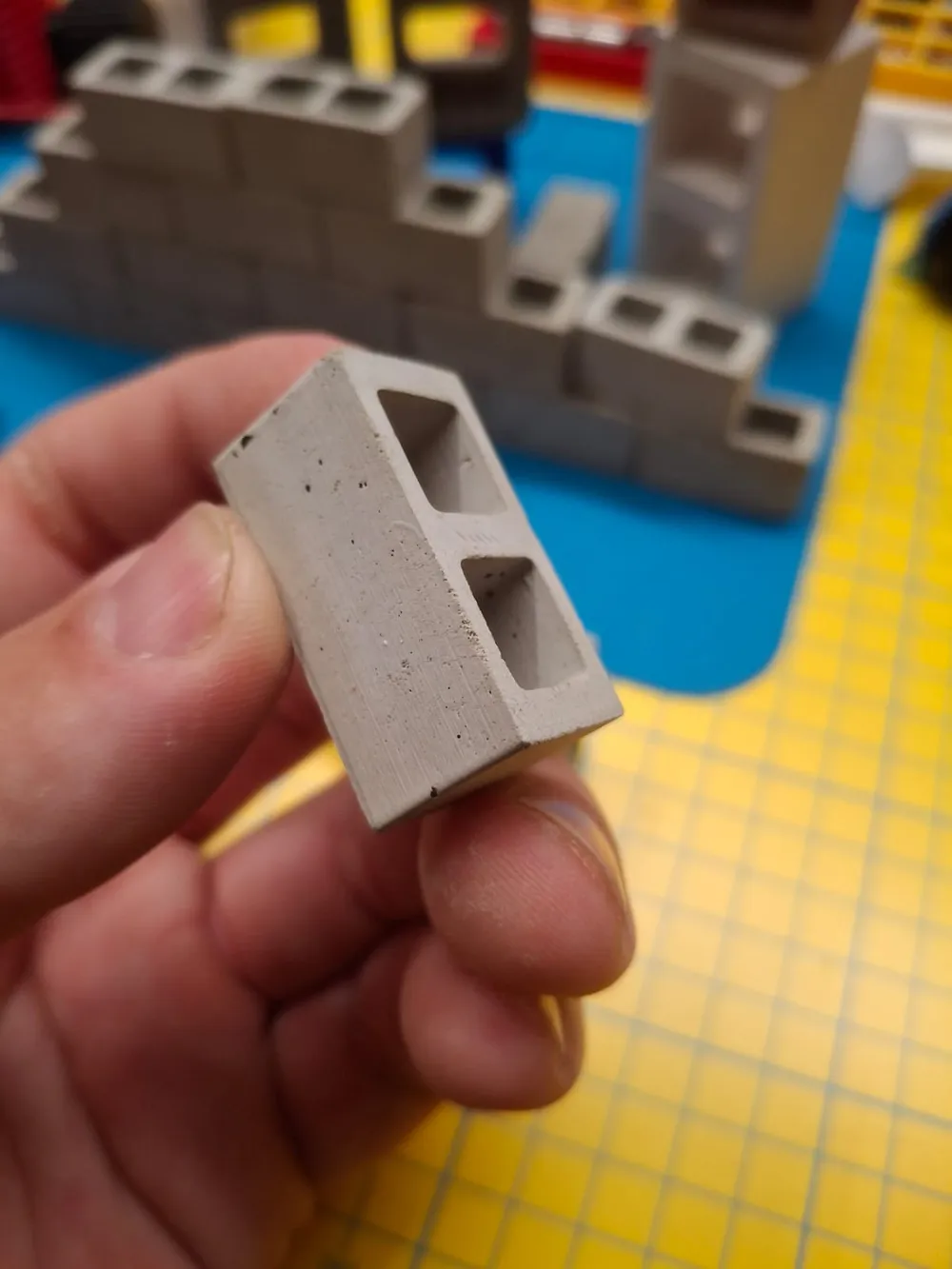 Mould for real small cinder block by M.Srnka MakerWorld: Download Free ...