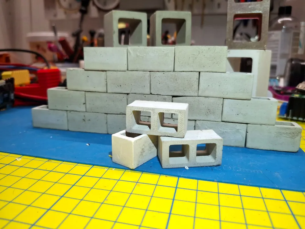 Mould for real small cinder block by M.Srnka MakerWorld: Download Free ...