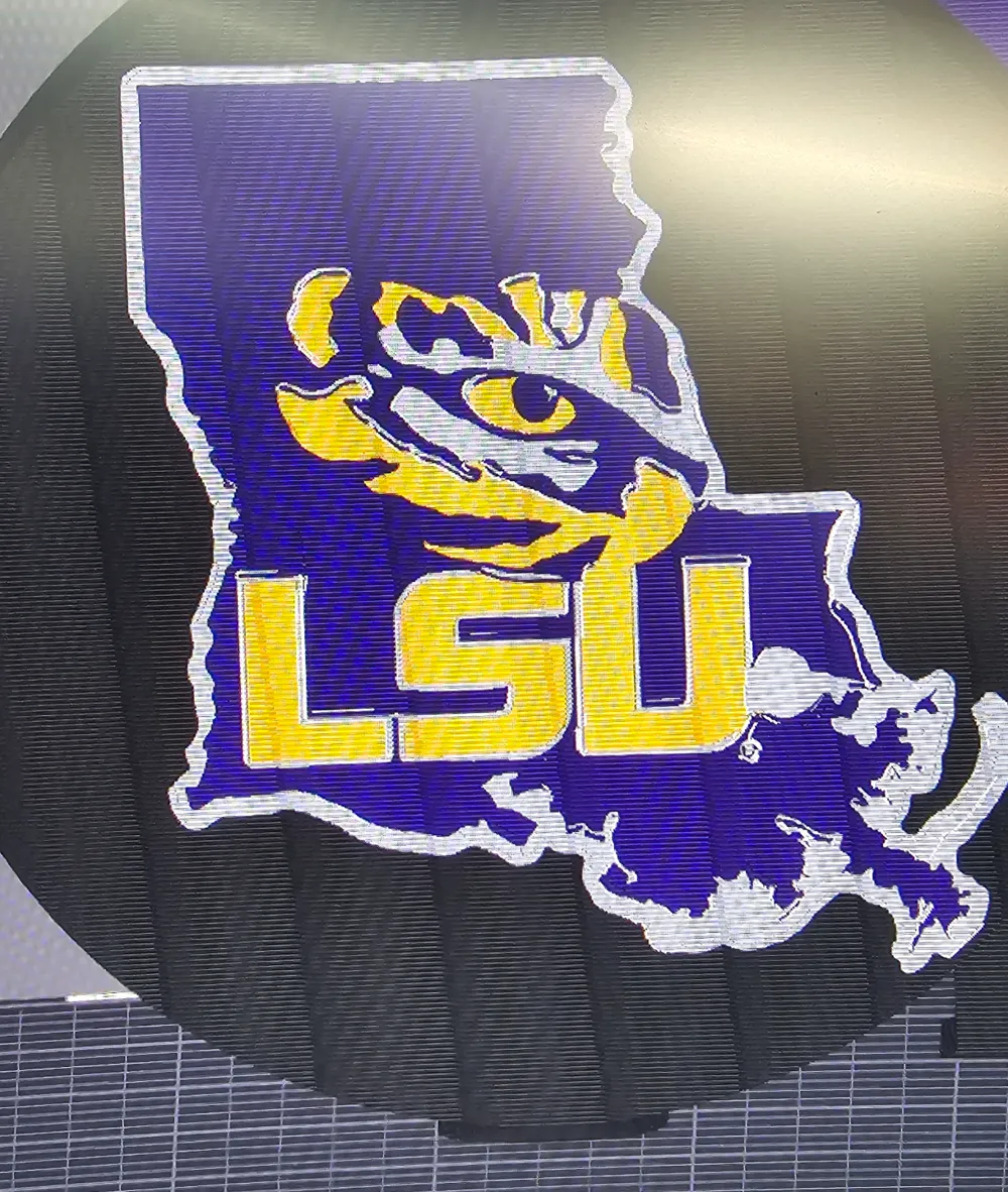LSU light box by Humphr3D - MakerWorld