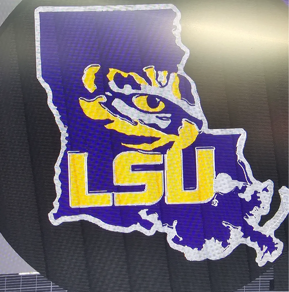 LSU light box by Humphr3D - MakerWorld
