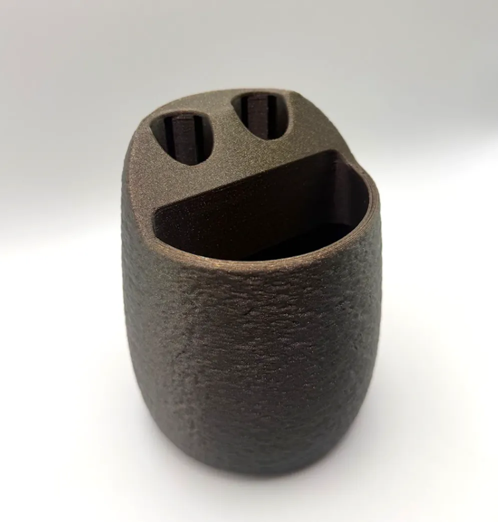 Concrete Tooth Brush Holder - Free 3D Print Model - MakerWorld