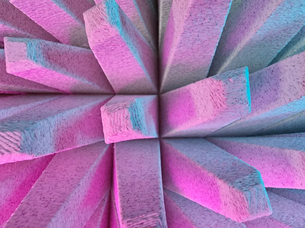 Sound Diffuser / Wall Art by ChrisP MakerWorld: Download Free 3D Models