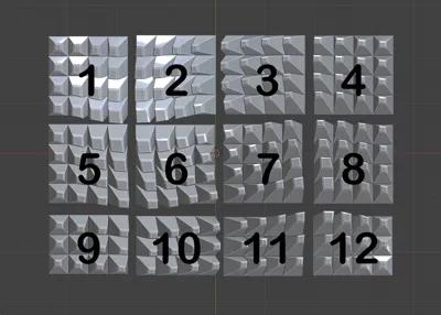 Sound Diffuser / Wall Art by ChrisP MakerWorld: Download Free 3D Models