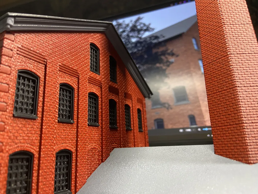 Norwich Silk Mill, HO Scale - Free 3D Print Model - MakerWorld