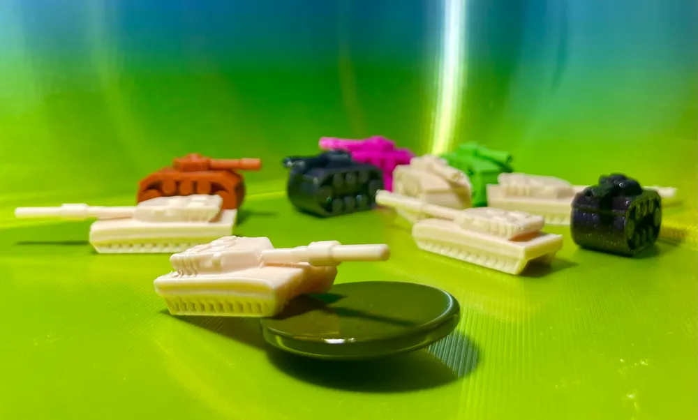 Mini tank Abrams by Vodvarek_Vodvar - MakerWorld