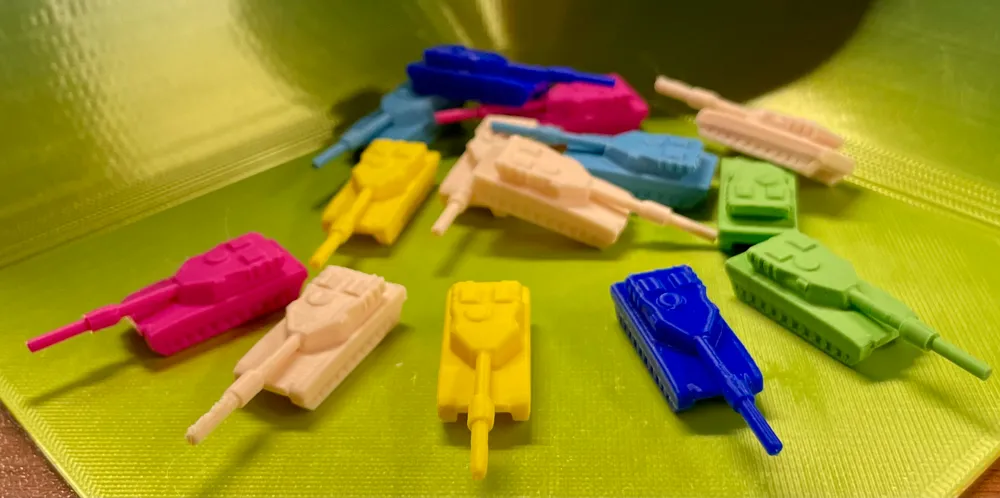 Mini tank Abrams by Vodvarek_Vodvar MakerWorld: Download Free 3D Models