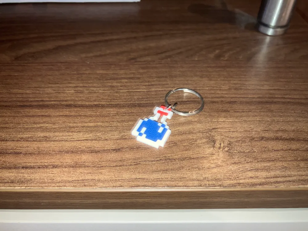Minecraft Potions Keychain by cookiee MakerWorld: Download Free 3D Models