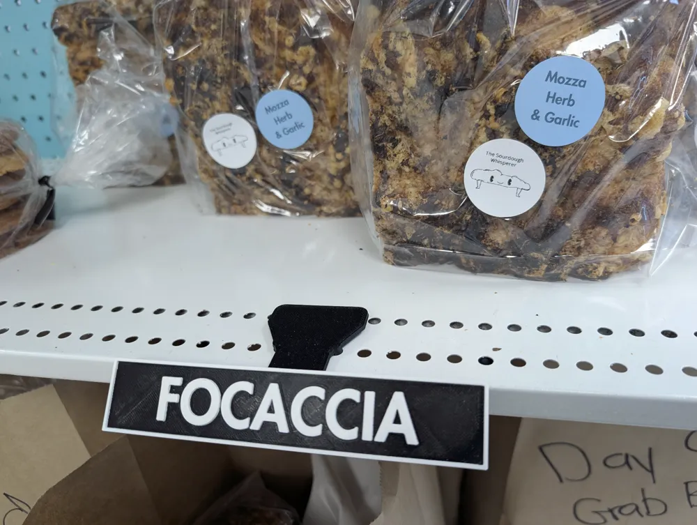 Magnetic Retail Shelf Label Mount by Synkt - MakerWorld