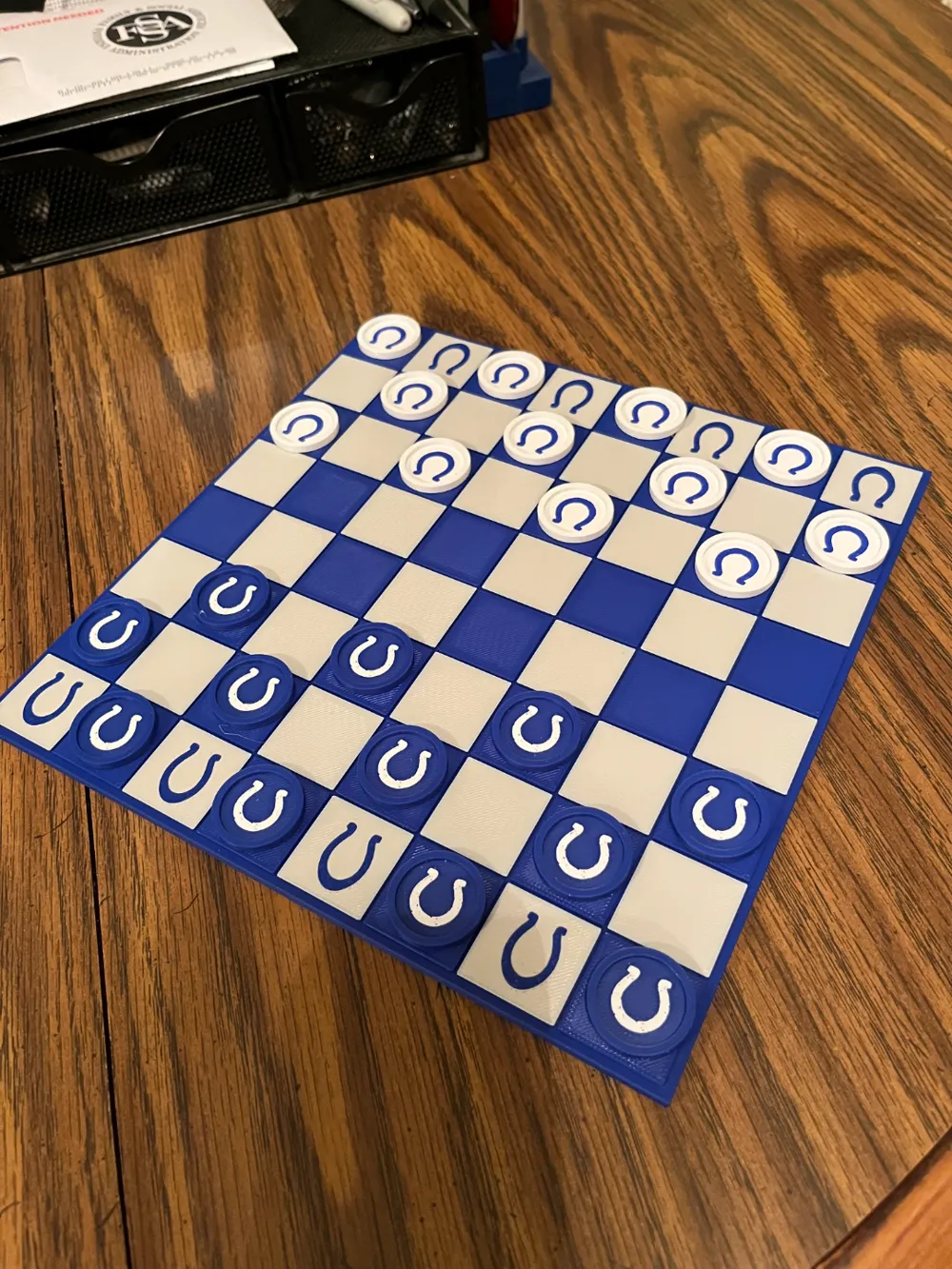 Colts Checkerboard Remixed by fnapier68 - MakerWorld