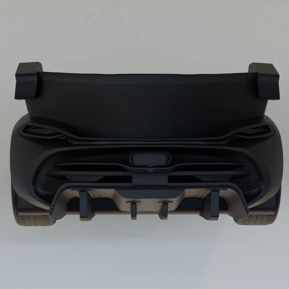2021 Koenigsegg Jesko Wall Art - Rear View - Free 3D Print Model ...
