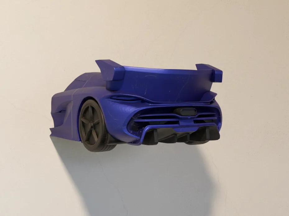 2021 Koenigsegg Jesko Wall Art - Rear View - Free 3D Print Model ...
