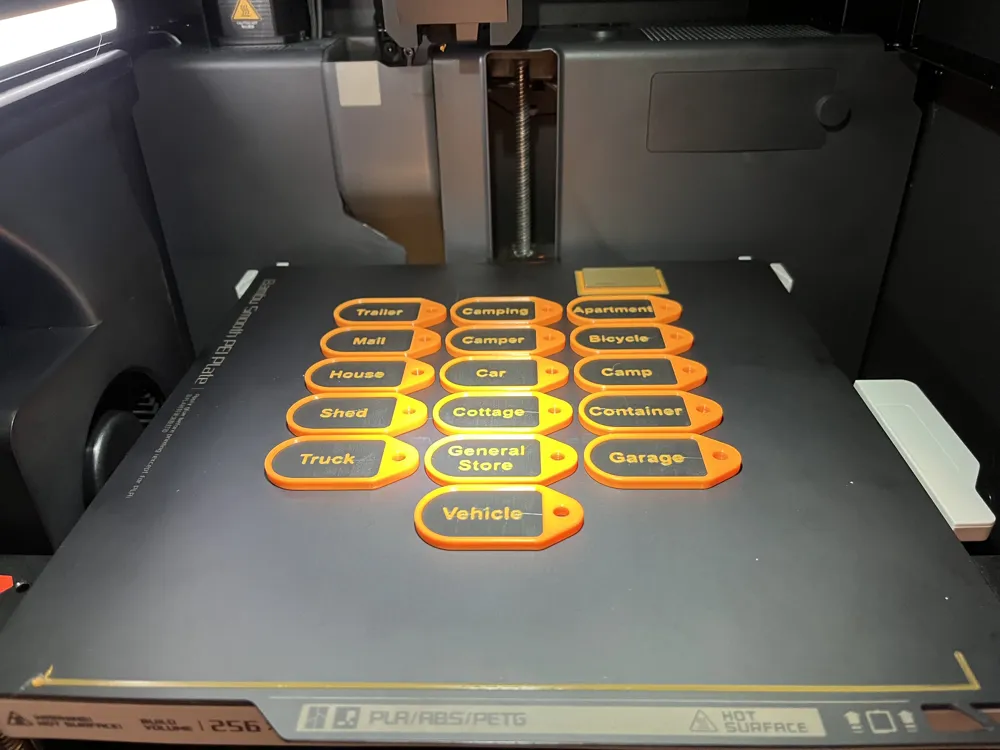 Key Tags by ZakPel MakerWorld: Download Free 3D Models