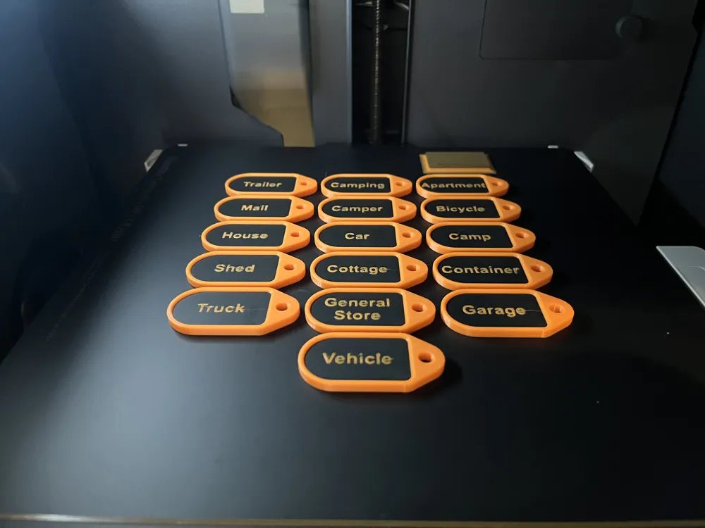 Key Tags by ZakPel MakerWorld: Download Free 3D Models