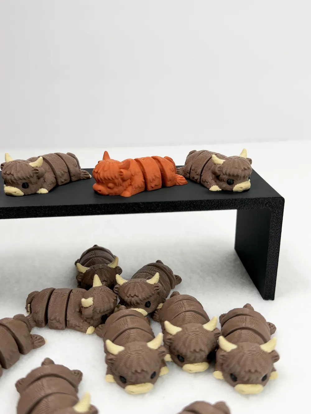Articulated Mini Highland Cow - Free 3D Print Model - MakerWorld