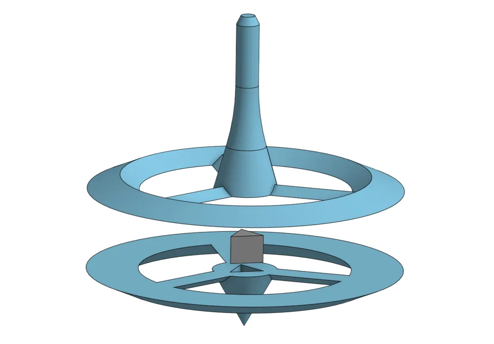 Magic Illusion Spinner - Free 3D Print Model - MakerWorld