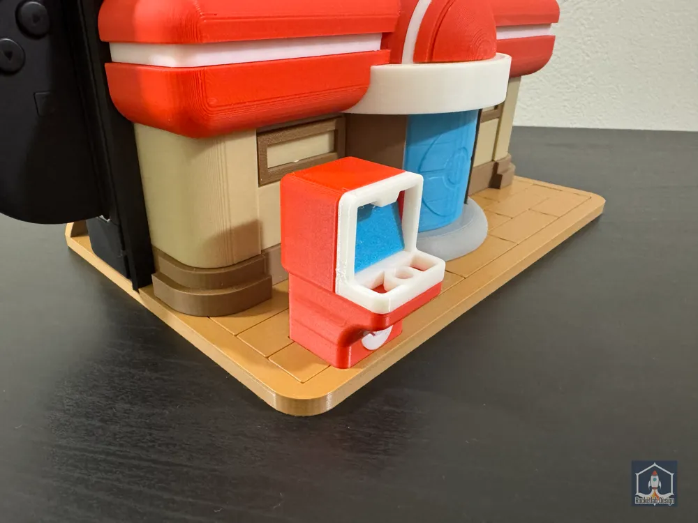 Pokopia Pokemon Center for Switch 2 Dock (NO AMS) - MakerWorld 3D Model ...