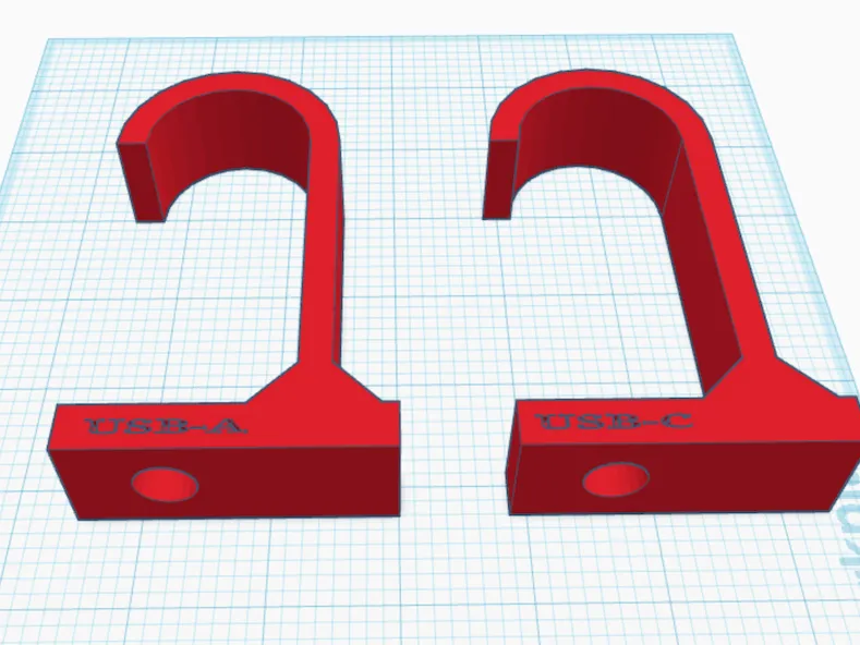 USB Wire Hooks by Ken - MakerWorld