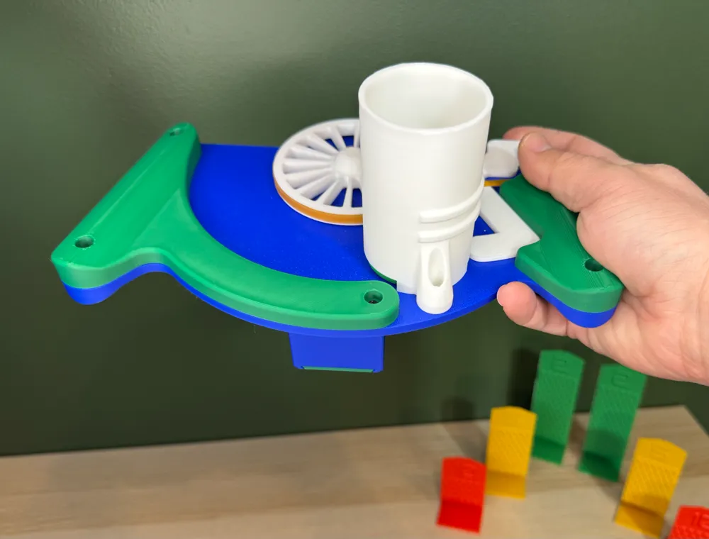 Motorized Disc Launcher - Physics Lesson by ozarkexpeditions MakerWorld ...