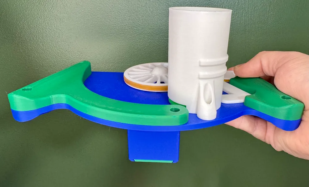 Motorized Disc Launcher - Physics Lesson by ozarkexpeditions MakerWorld ...