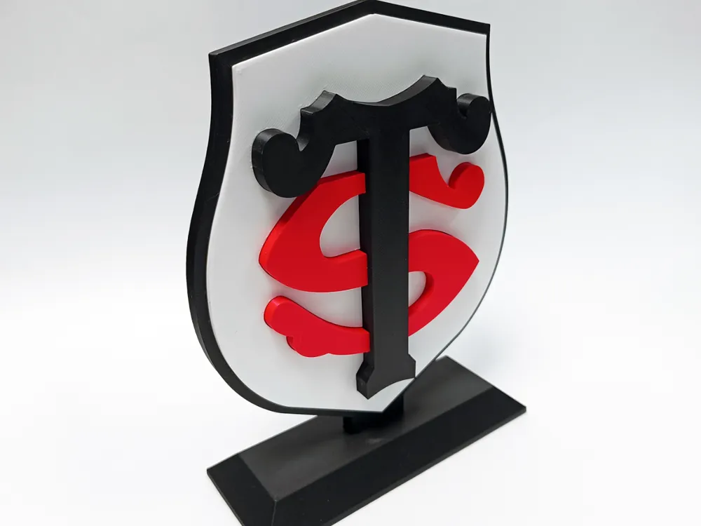 Logo STADE TOULOUSAIN - Top 14 - Free 3D Print Model - MakerWorld
