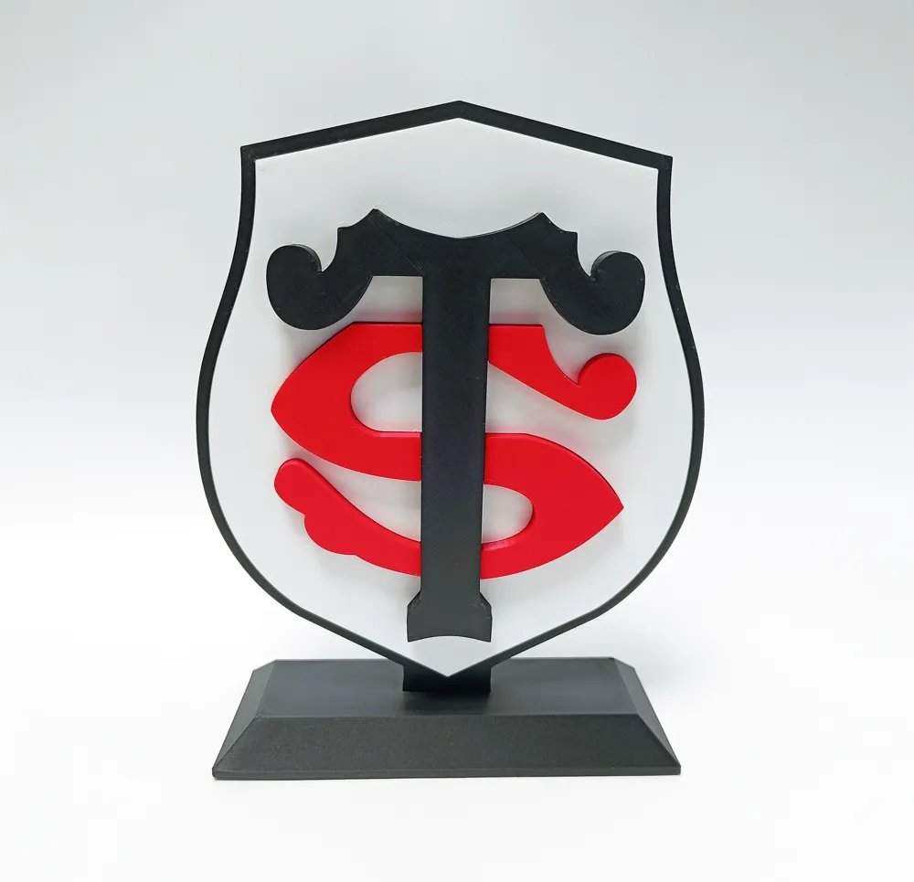 Logo STADE TOULOUSAIN - Top 14 - Free 3D Print Model - MakerWorld