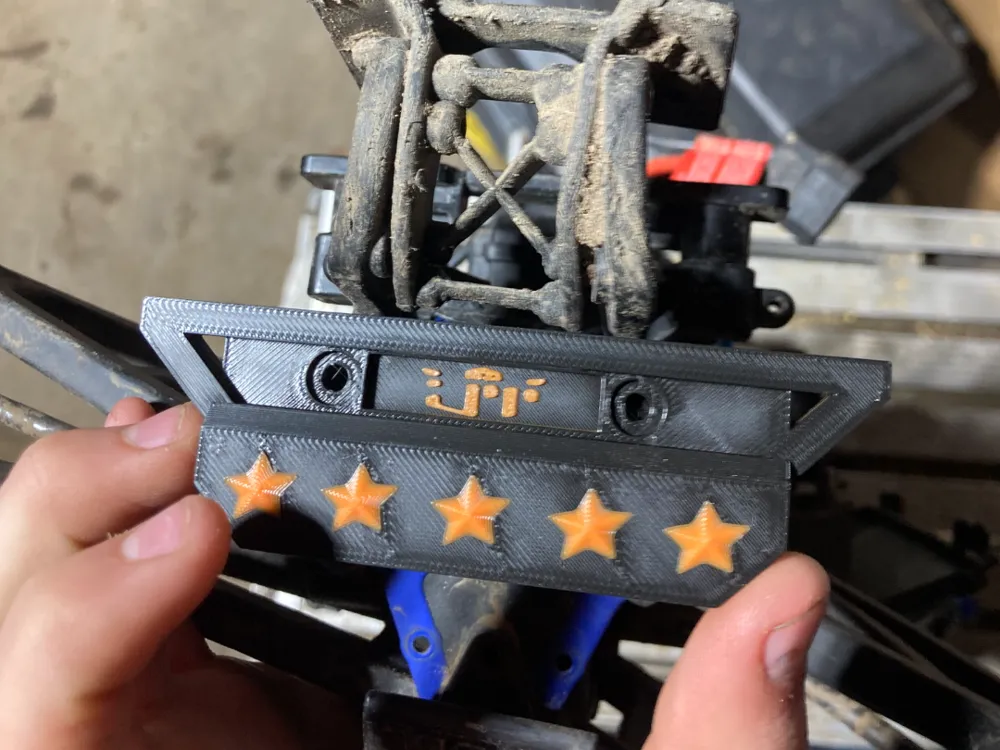 Traxxas E-Revo 2.0 1/10 Rear Bumper Redesign by yoitzJT - MakerWorld