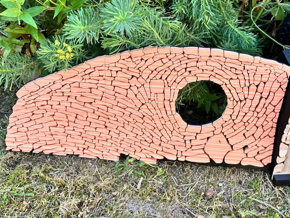 Fairy Door with Staircase, Solar-LED & Side panels by JAV-3D MakerWorld: Download Free 3D Models