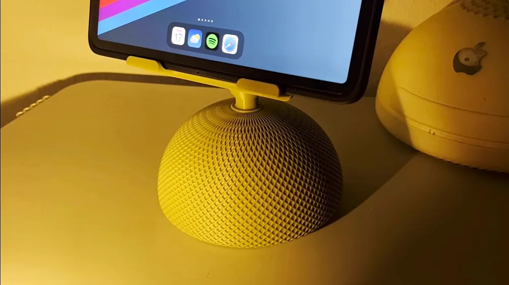 iPad Stand (retro iMac inspired design) - Free 3D Print Model - MakerWorld