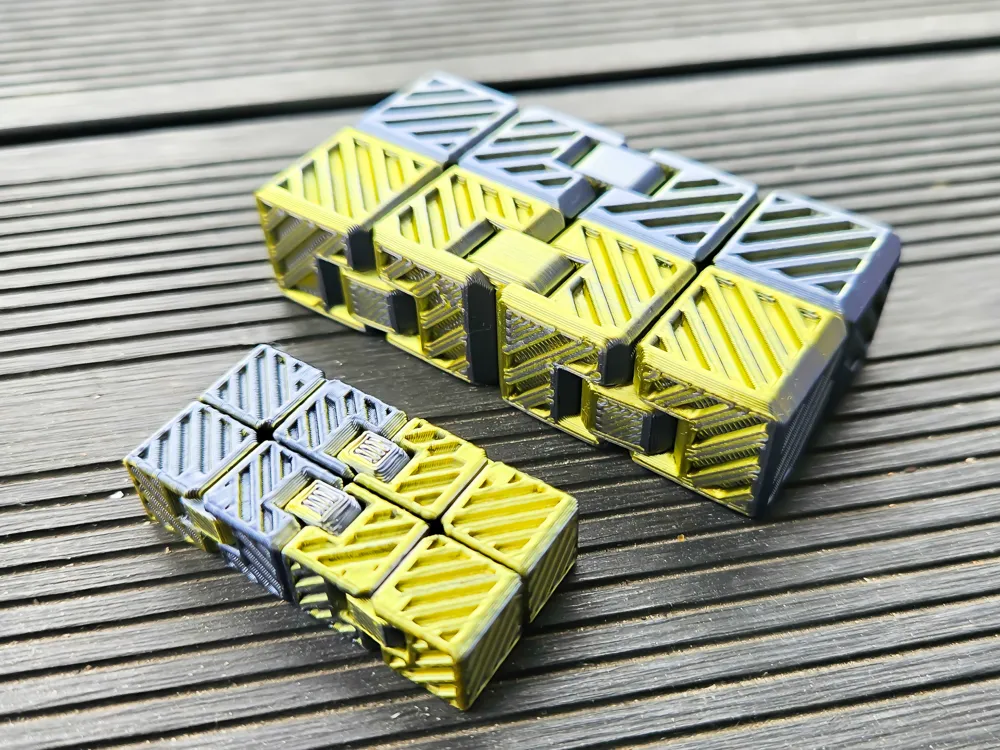 Reinforced Infinity Cube Fidget (print in place) - Free 3D Print Model ...