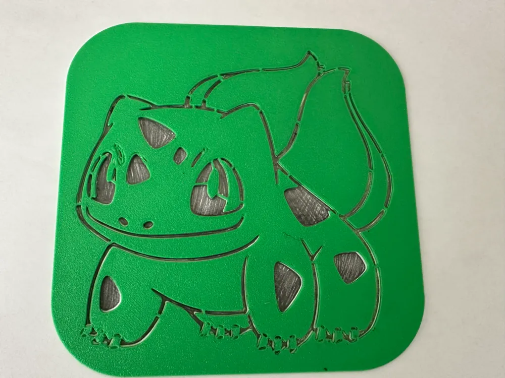 Bulbasaur Stencil by SWElite MakerWorld: Download Free 3D Models