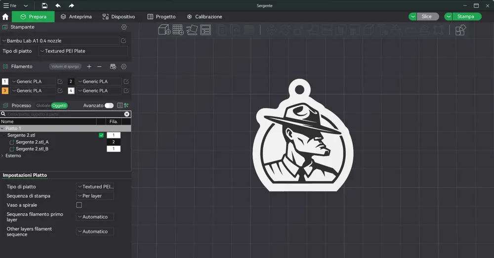 Llavero Oficial Cassius Thundercock por AlienLaser MakerWorld: Descarga Modelos 3D Gratuitos