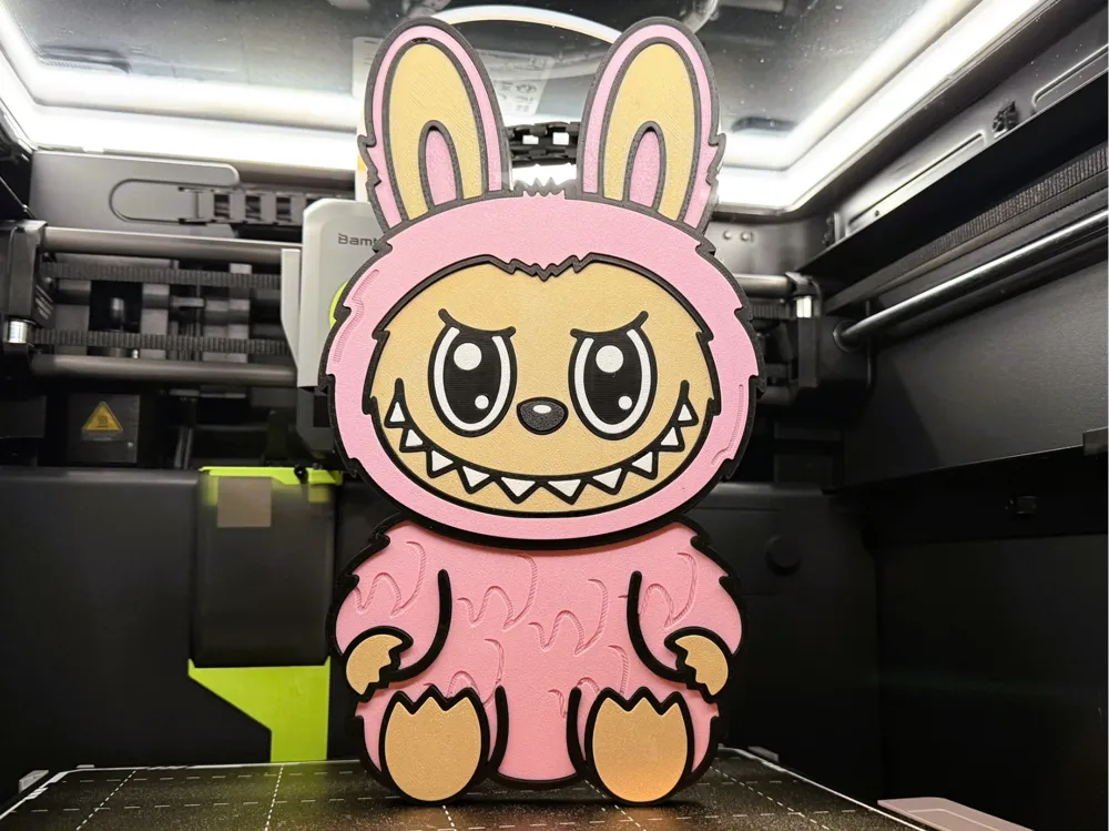 Fuzzy Guy Labooboo Wall Decor (NO AMS - Multipart) by ItsBryy3D ...