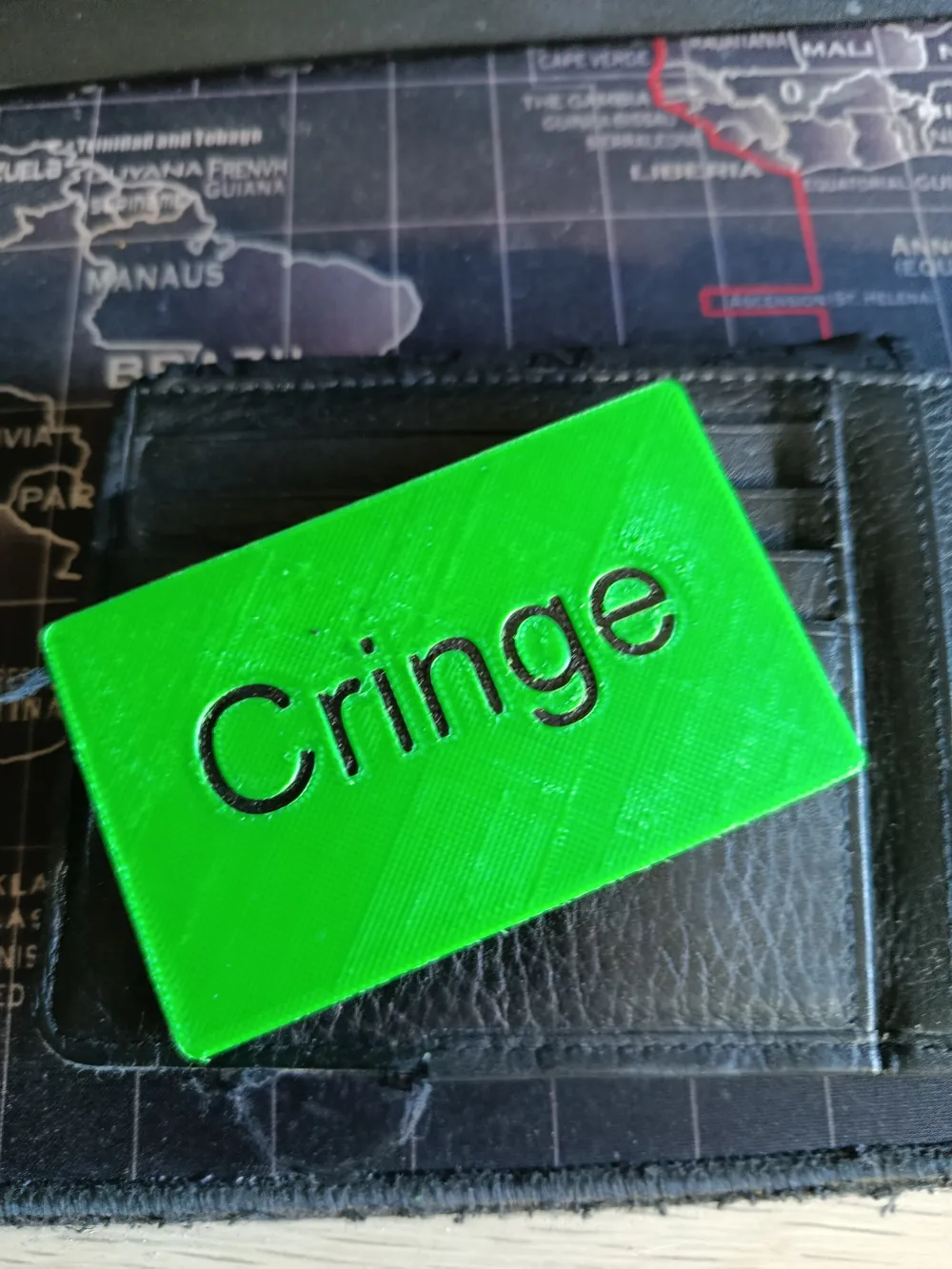 The Cringe Card for wallet by Fishboi MakerWorld: Download Free 3D Models