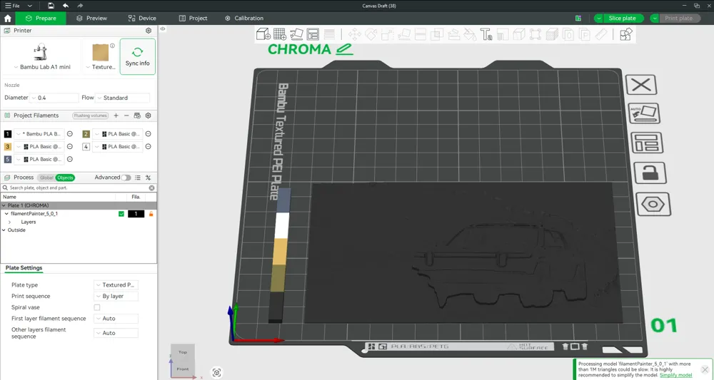 Rivian R1S EV Hueforge. - Free 3D Print Model - MakerWorld