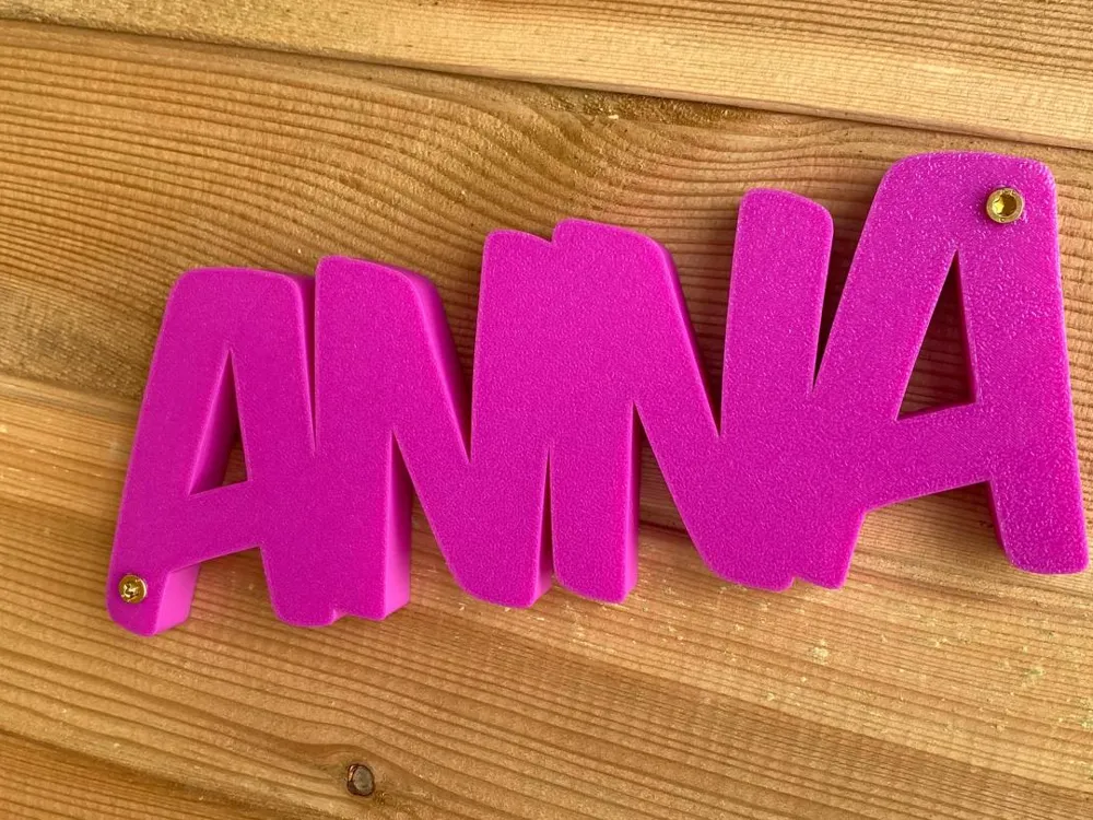 Anna sign by Webster - MakerWorld