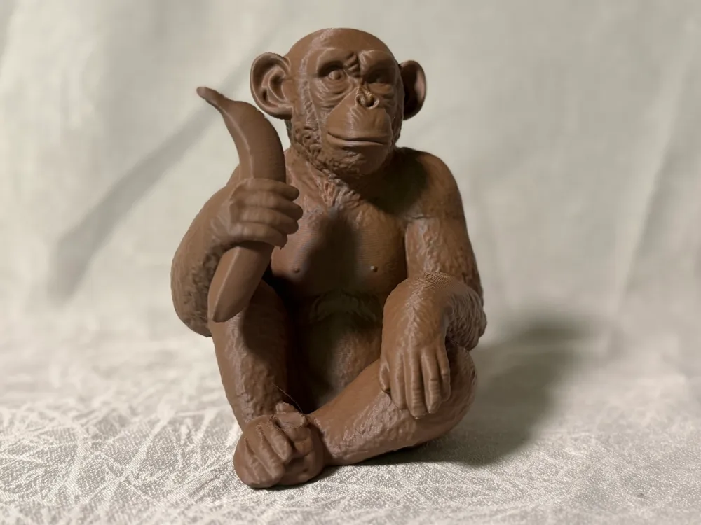 Monkey with Banana High Texture by Talvor MakerWorld: Download Free 3D ...