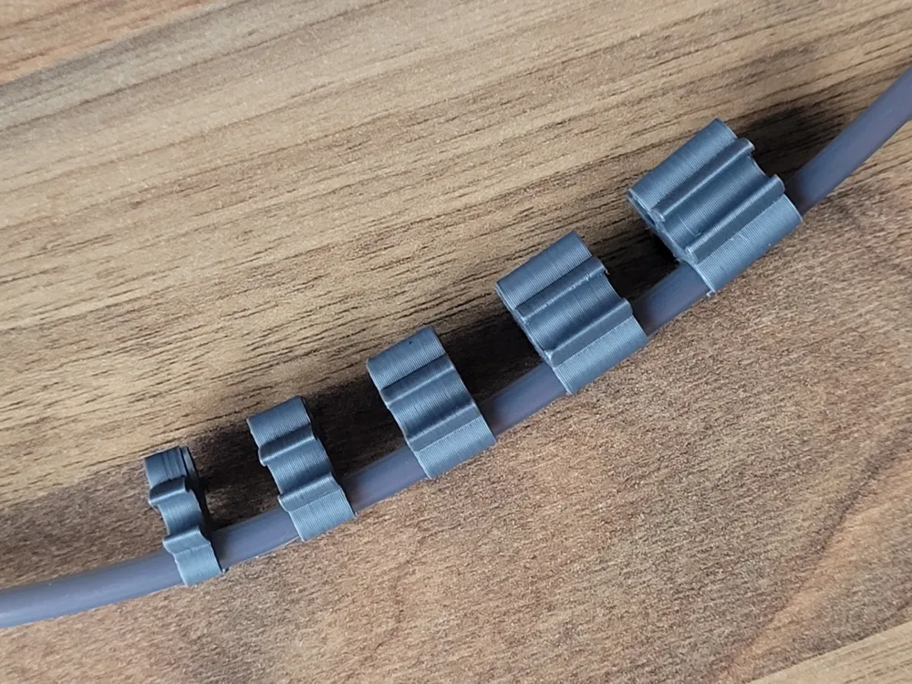 PTFE tube clips (tight) - Free 3D Print Model - MakerWorld