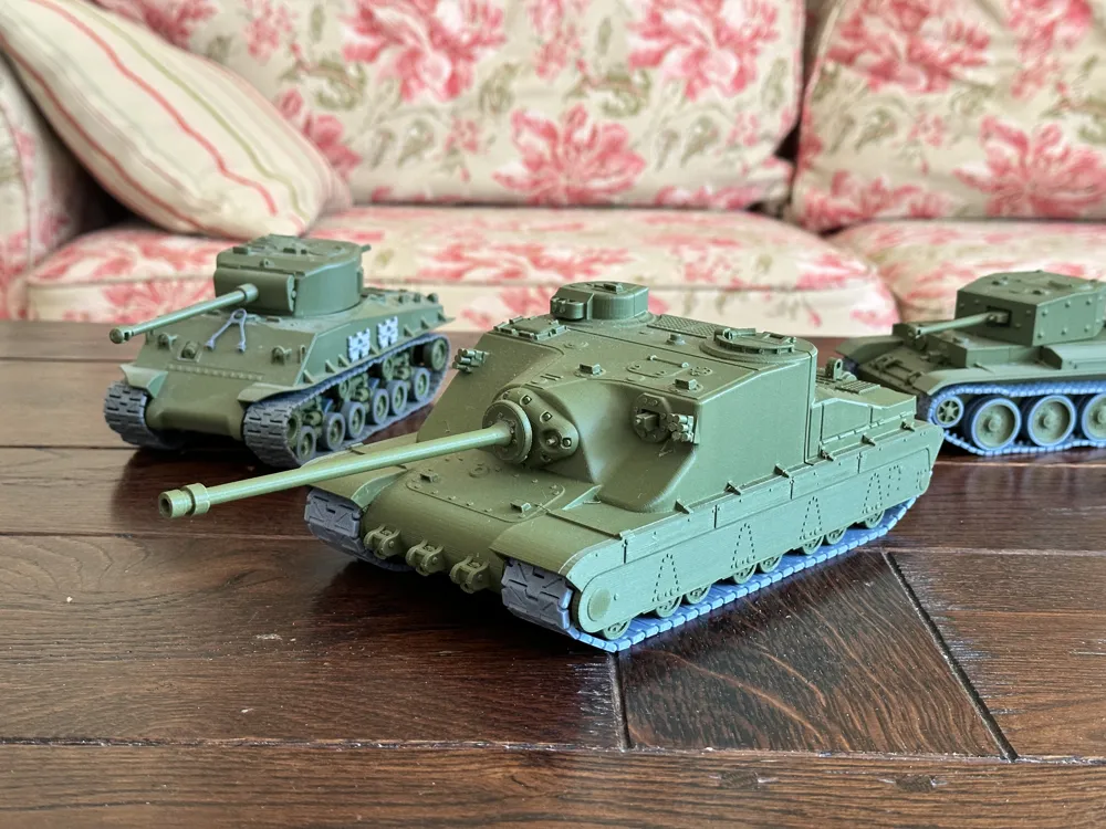 A39 Tortoise- British heavy tank destroyer 1:35 by mikolaj.mazik ...