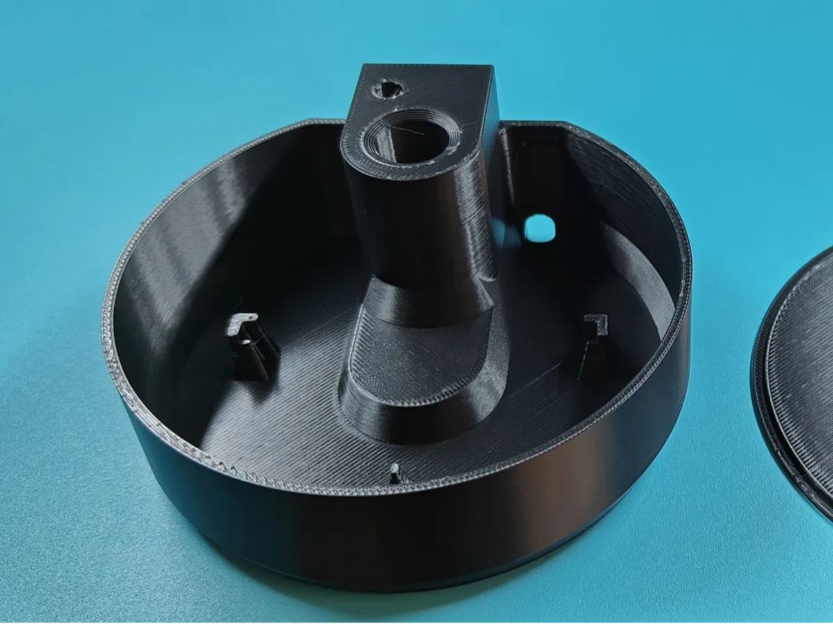 Sonoff Basic in Ikea Tertial lamp base. - Free 3D Print Model - MakerWorld