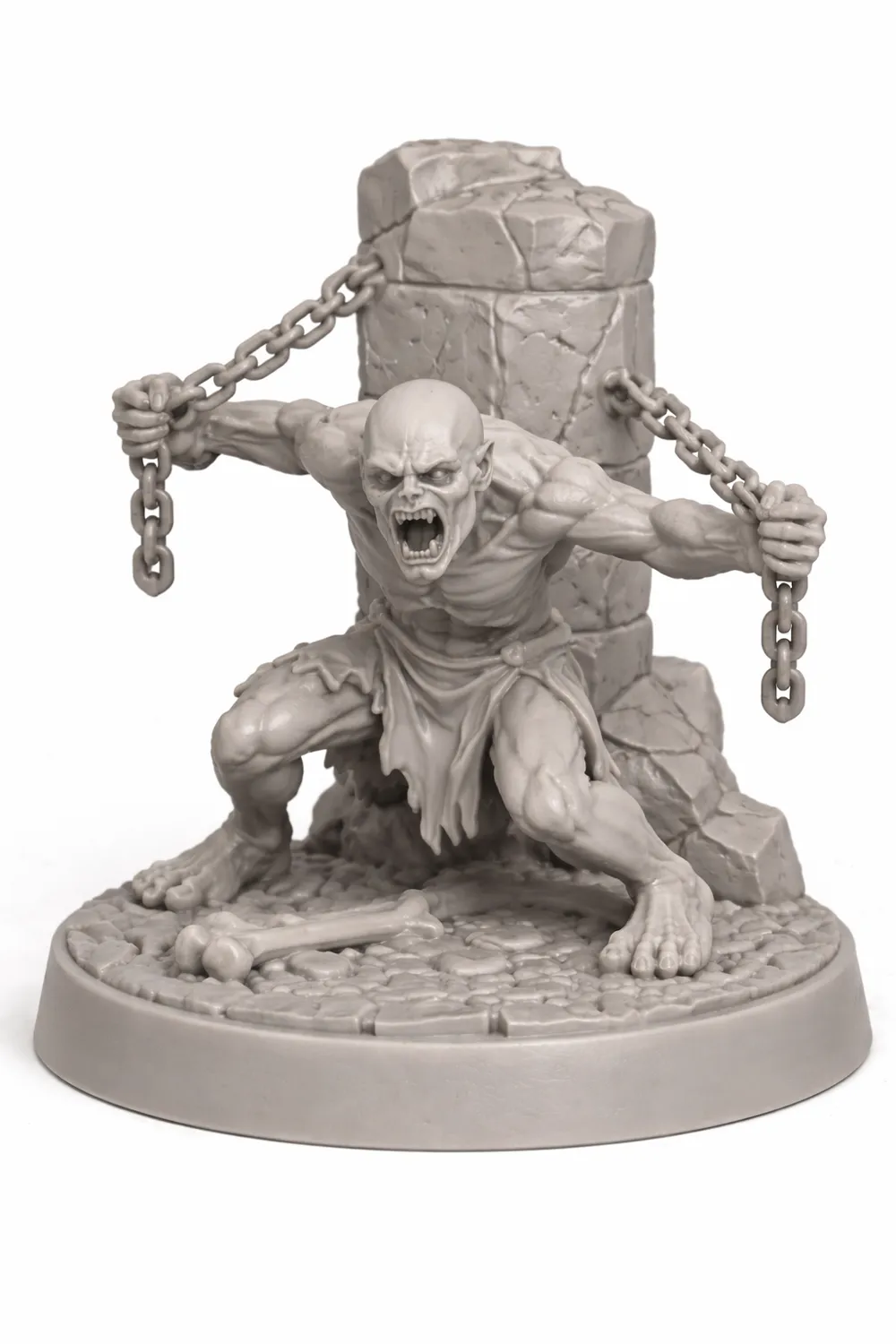 DnD - Ghoul Set – 6 Undead - Free 3D Print Model - MakerWorld