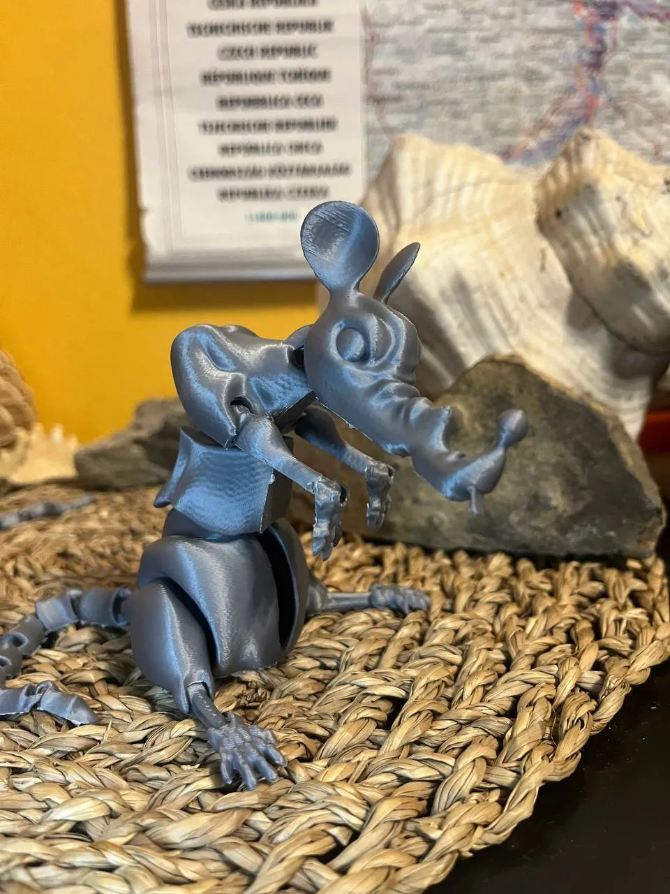 Articulated Dummy Mouse (Rat) by Frenklin von Toluene MakerWorld ...