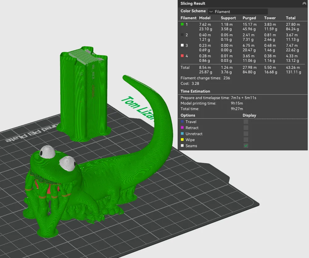 Tom the Meme Lizard (Disney Hoppers) - Multi-Color - Free 3D Print ...