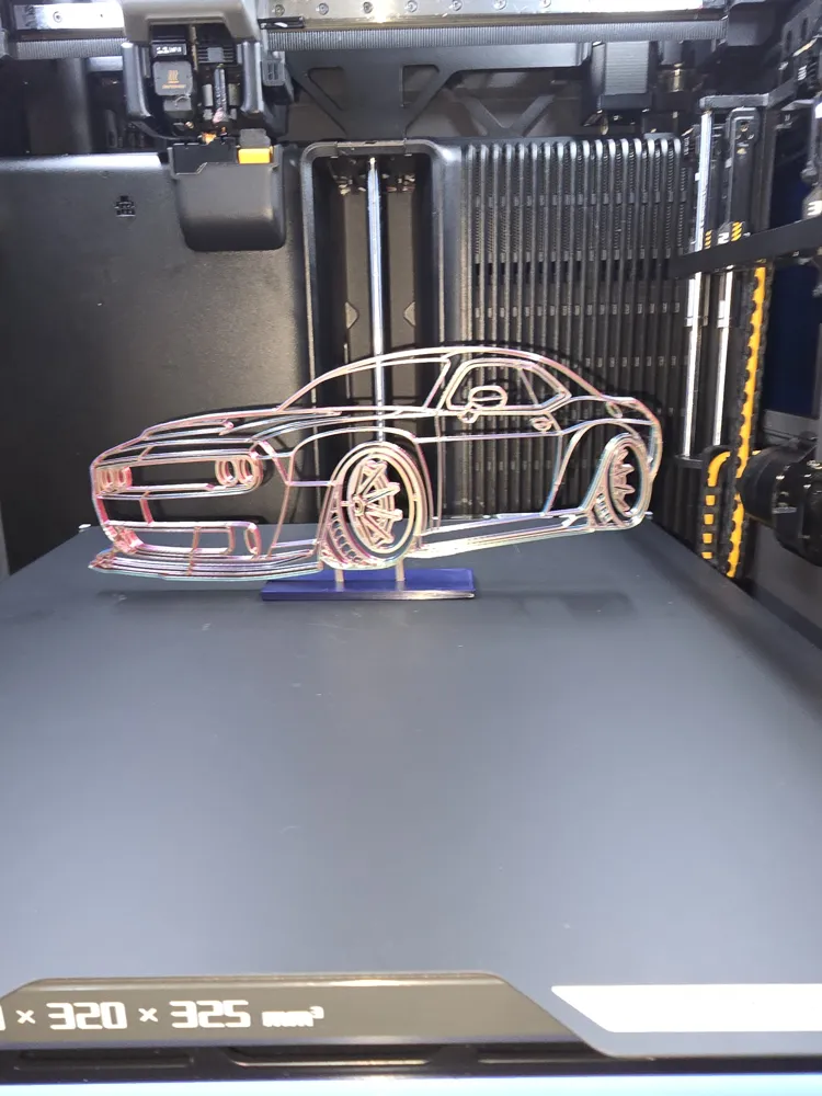Dodge Challenger SRT Hellcat - Free 3D Print Model - MakerWorld