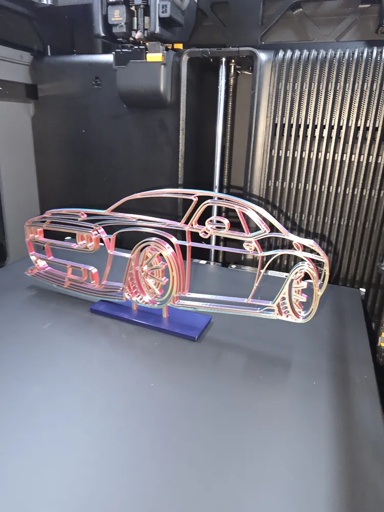 Dodge Challenger SRT Hellcat - Free 3D Print Model - MakerWorld