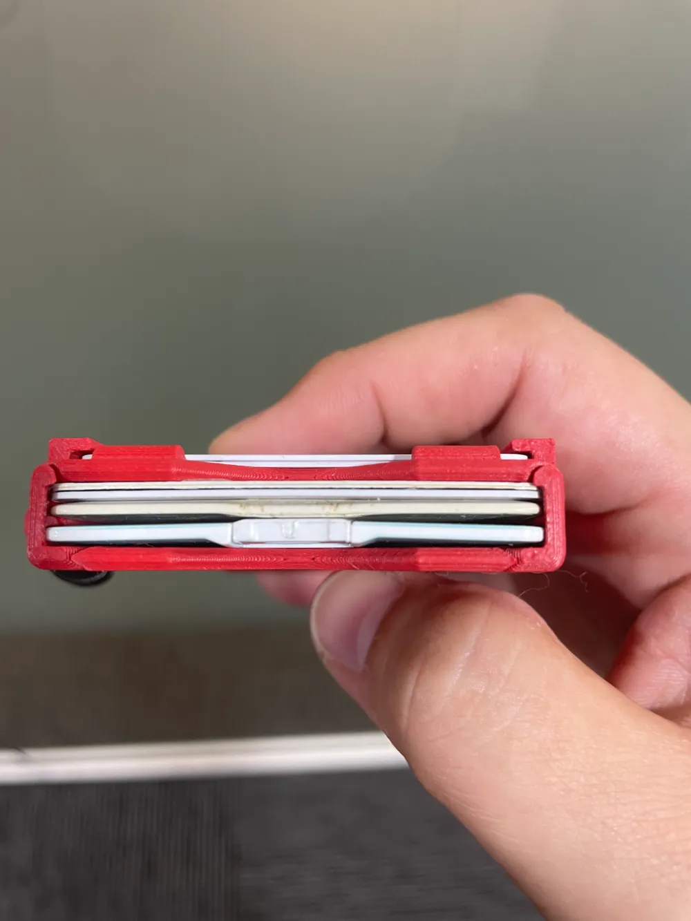 Cascade card wallet V2 _ ID card + ring + Airtag Remixed by noongom ...