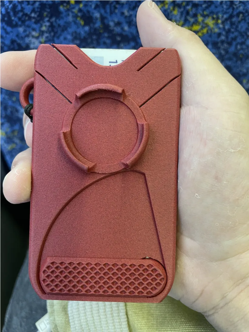 Cascade card wallet V2 _ ID card + ring + Airtag Remixed by noongom ...