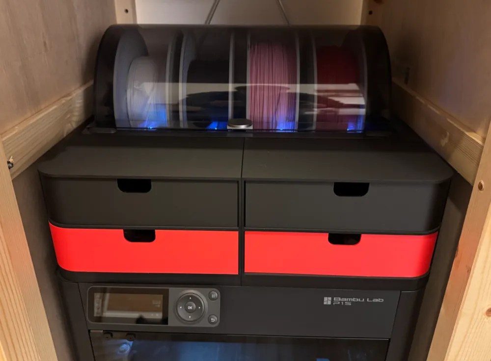 Top Drawers for P1S with AMS by user_563693220 - MakerWorld