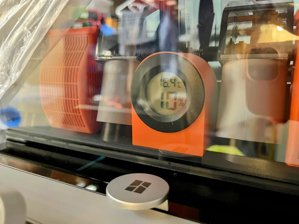 Bambu Lab AMS Hygrometer Thermometer Humidity Stand by muddtt - MakerWorld